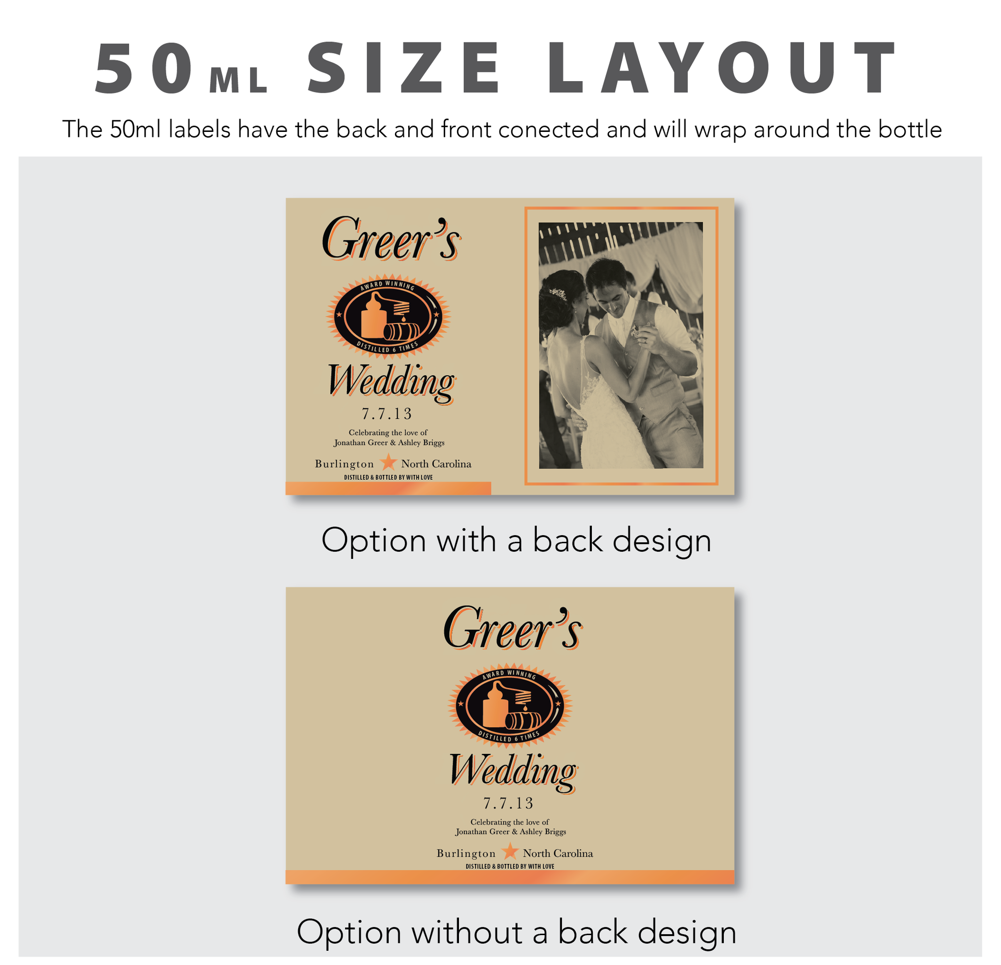 Personalized Label to fit Tito's Bottles – Creabels: Personalized Labels